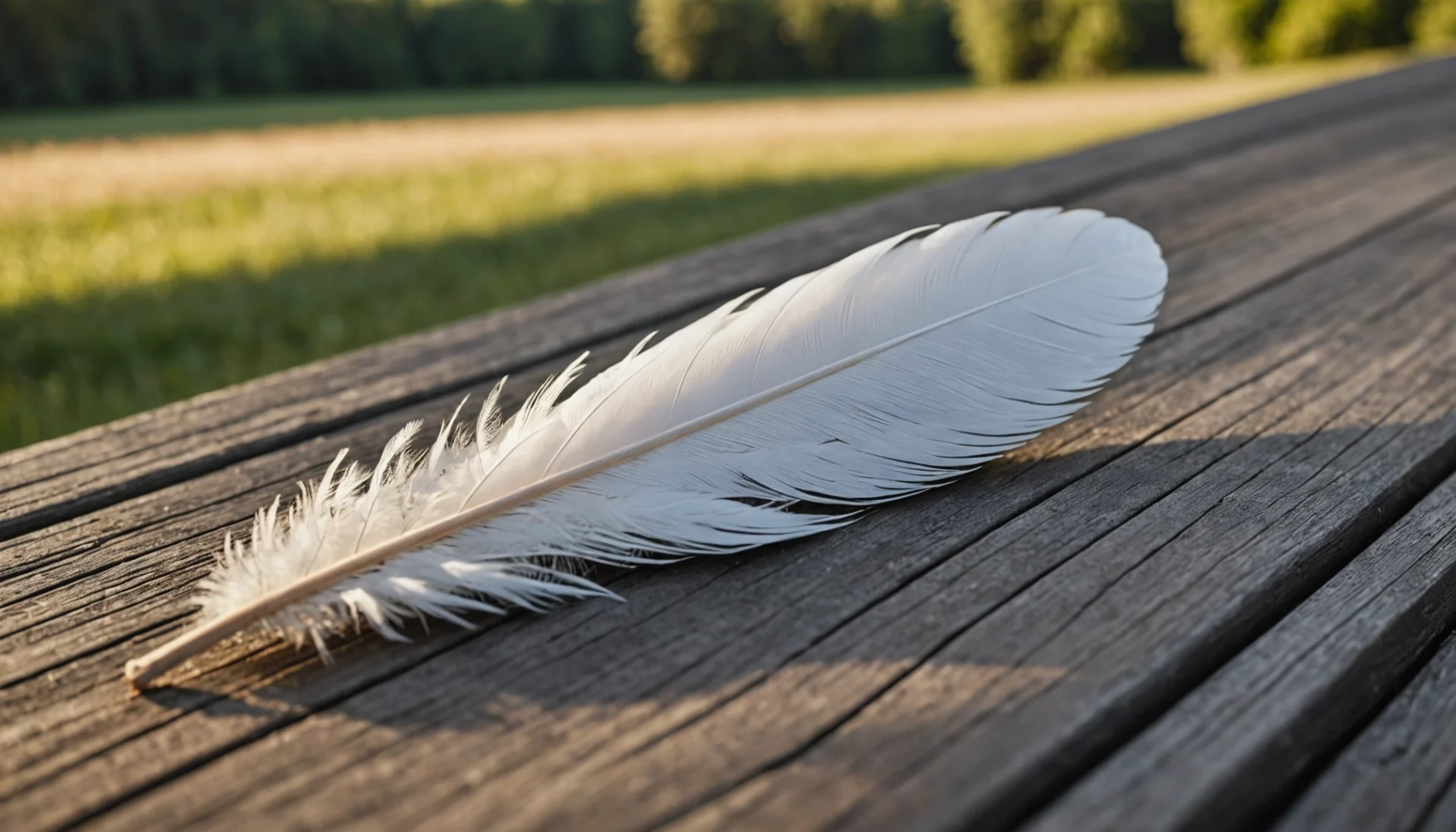 Une plume blanche : espoir et lien spirituel féminin